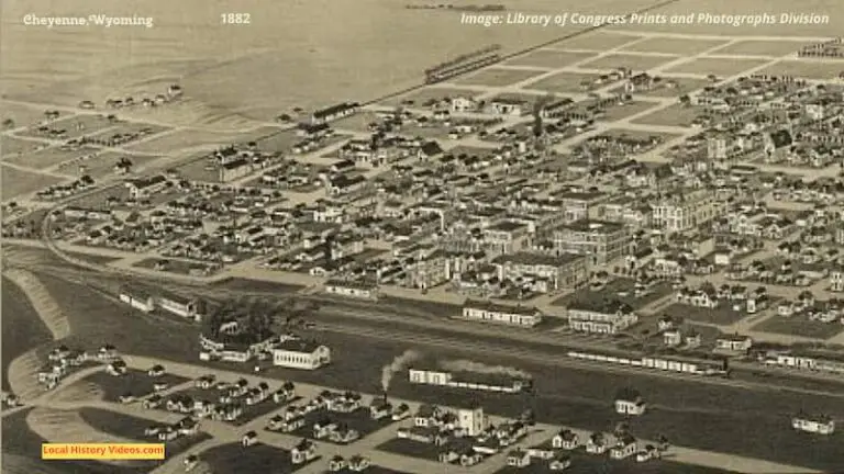 Old Images of Cheyenne, Wyoming, in Historic Photos & Film
