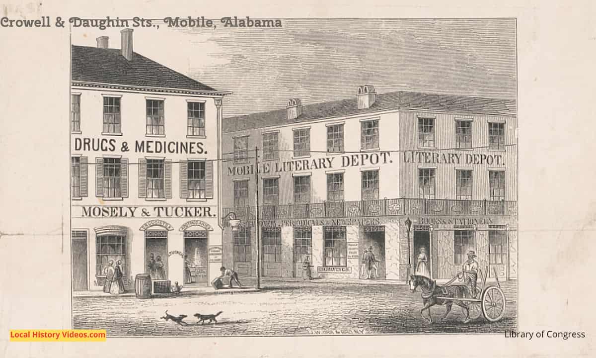 Old Images of Mobile, Alabama