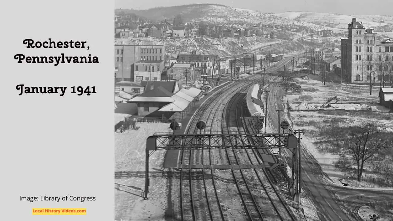 Rochester, Pennsylvania in Historic Images of the Past