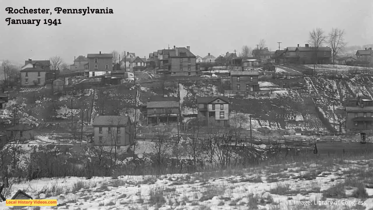 Rochester, Pennsylvania in Historic Images of the Past