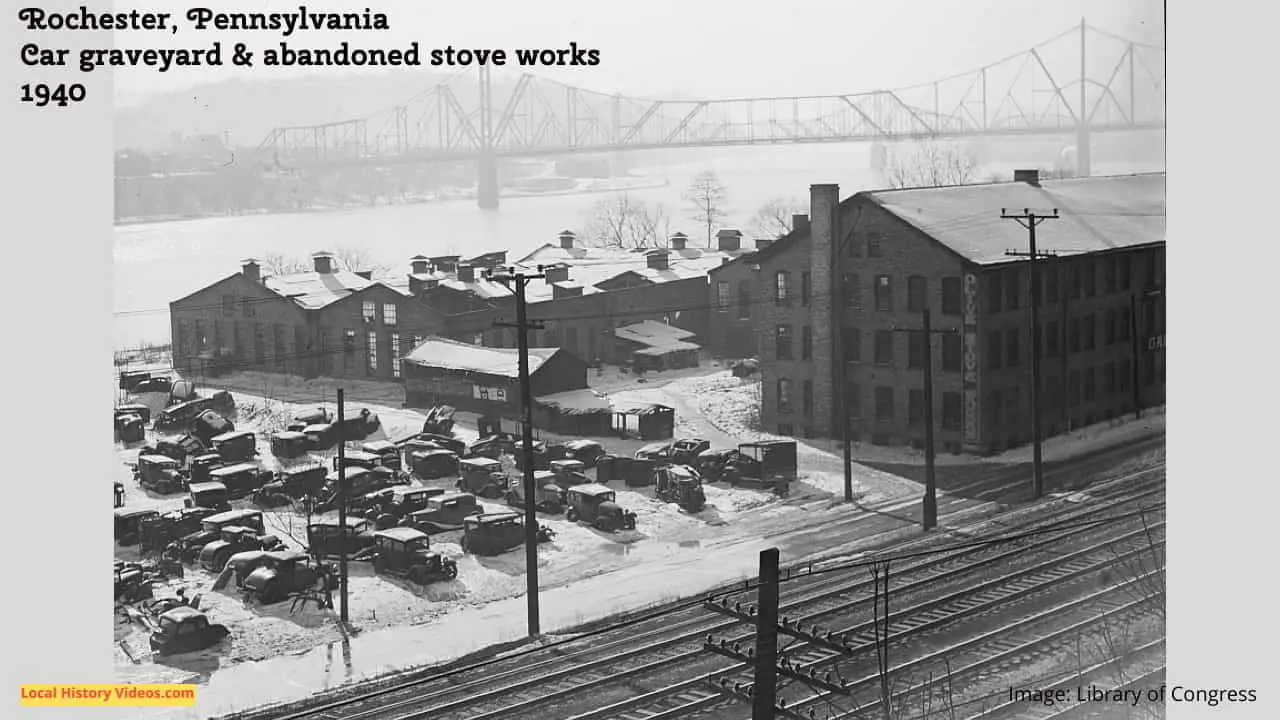 Rochester, Pennsylvania in Historic Images of the Past