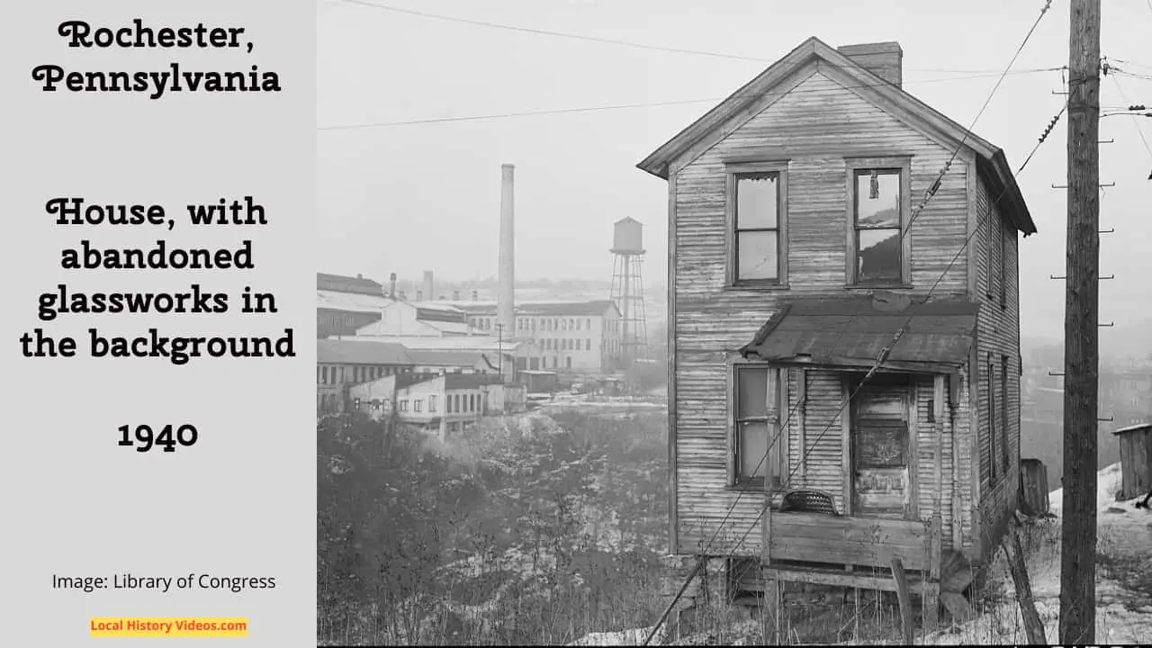 Rochester, Pennsylvania in Historic Images of the Past